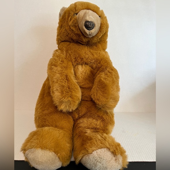 Folkmanis Inc | Toys | Vintage Folktails Furry Folk Plush Bear Puppet ...